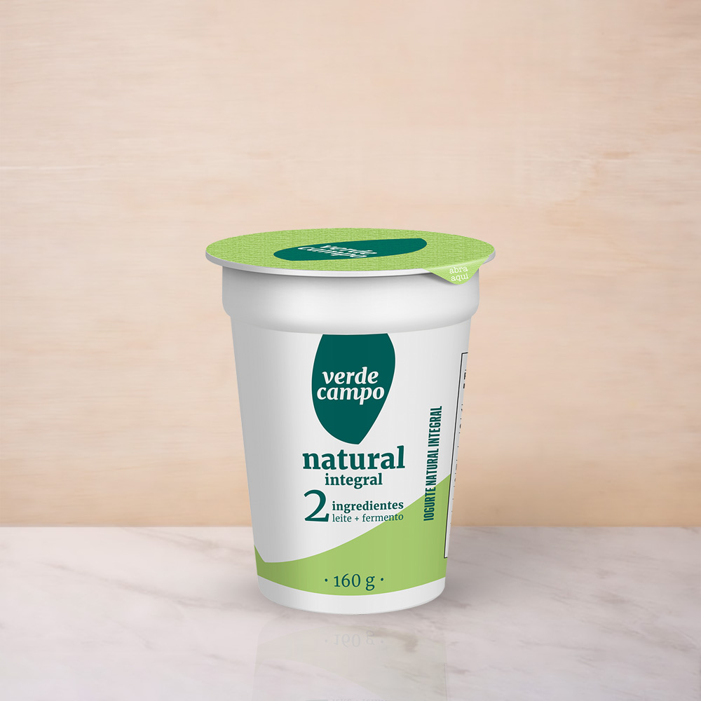 Iogurte Integral 2 Ingredientes Verde Campo